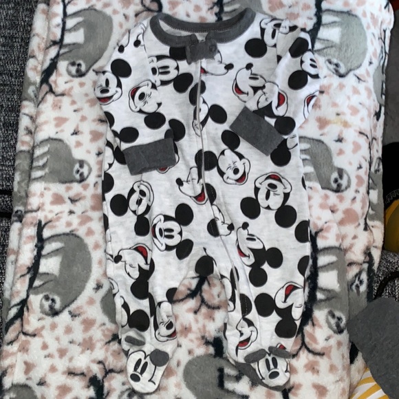 Disney | One Pieces | Mickey Mouse Onesies Set Of 3 3 Months | Poshmark
